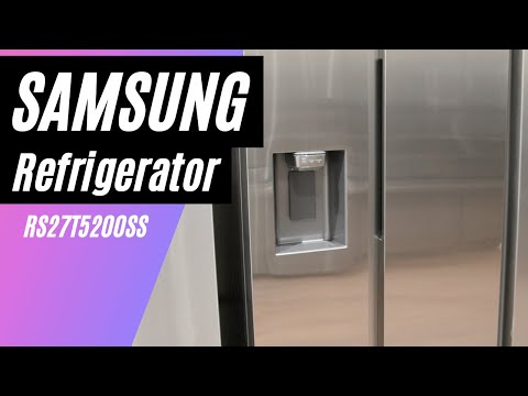 Samsung Side by Side Refrigerator RS27T5200SR