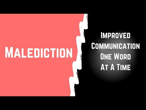 Word of the day #67: Malediction