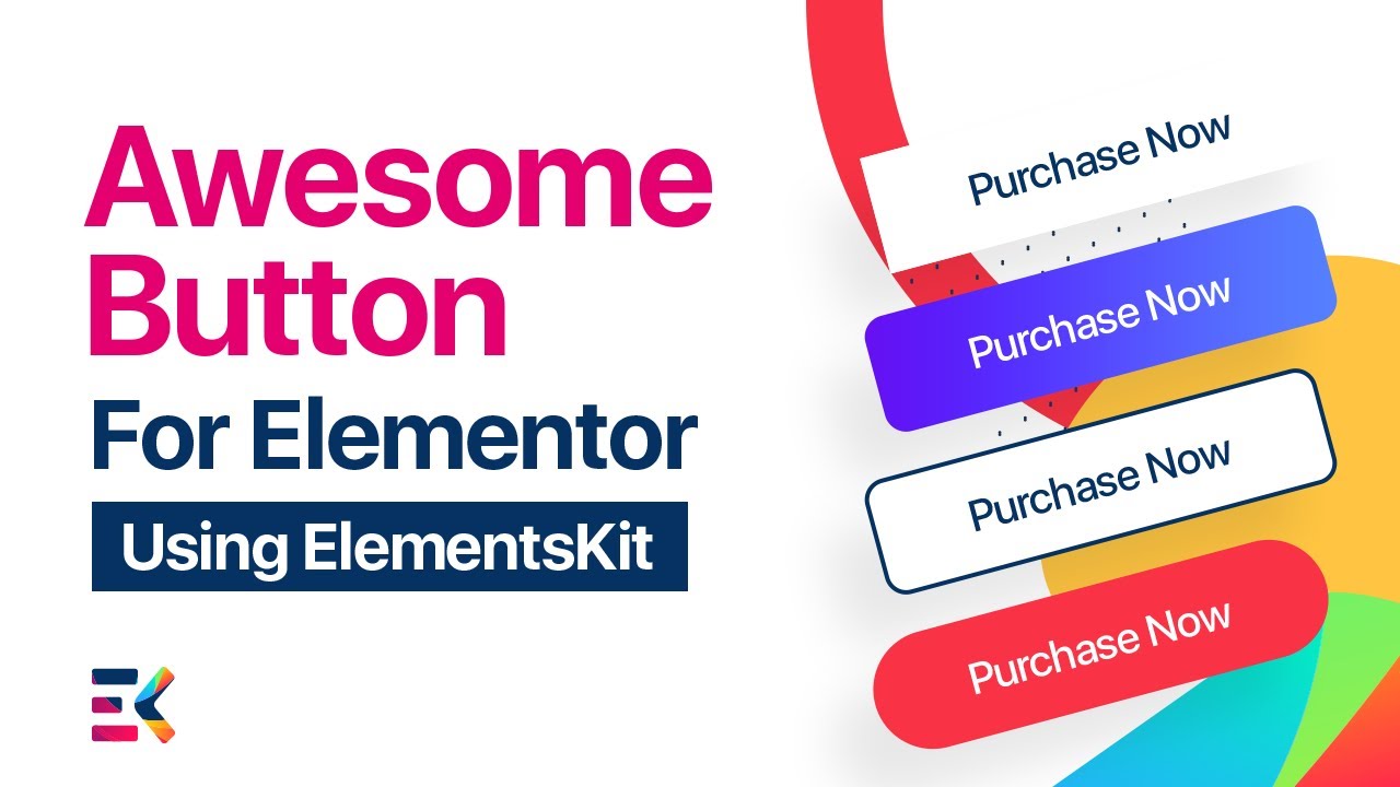 Button Widget For Elementor | ElementsKit | All In One Addons for Elementor Page Builder