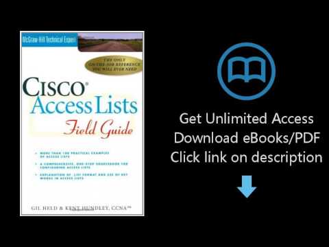 Download Cisco Access Lists Field Guide PDF