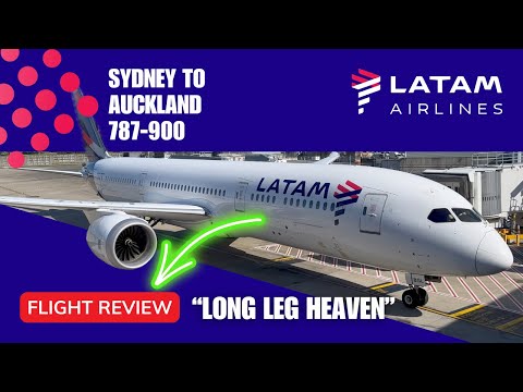 My Legs Loved LATAM Airlines | SYDNEY AUCKLAND TRIP REPORT
