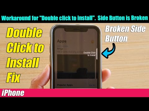 Here's a Workaround for "Double click to install" Apps on iPhone When Side Button is Broken