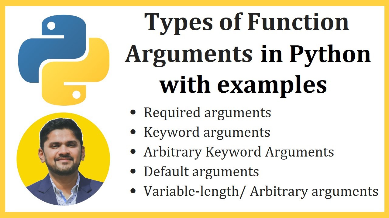 Function Arguments in Python | Amit Thinks