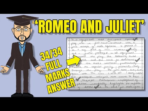 100% Full Marks Real Literature Exam Answer: 'Romeo and Juliet'
