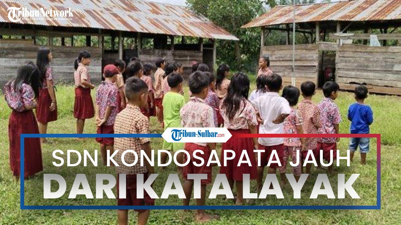 Kondisi Bangunan SDN Kondosapata Mamuju Tengah Sangat Memprihatinkan ...