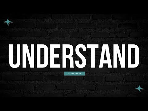 How to Pronounce Understand in English