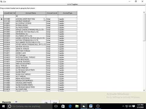 GRN of General items in ERP software