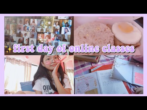 [vlog] first day of online classes | Philippines 🇵🇭