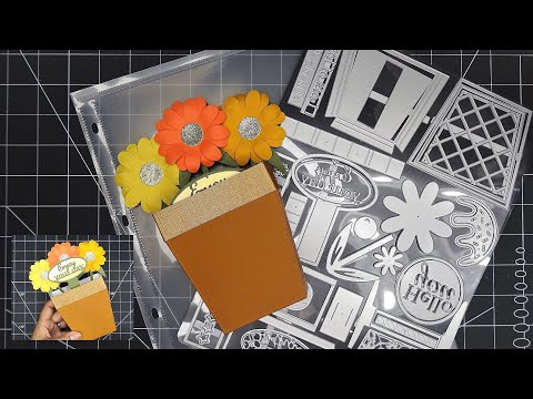 Tonic Studios Showcase: "Pot of Happiness" Pop Up 3D Pot Construction Tutorial! Fun & Interactive!