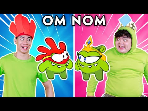 Supernoms And The Jall - Om Nom in Real Life | Cut the Rope Funny Animation Parody