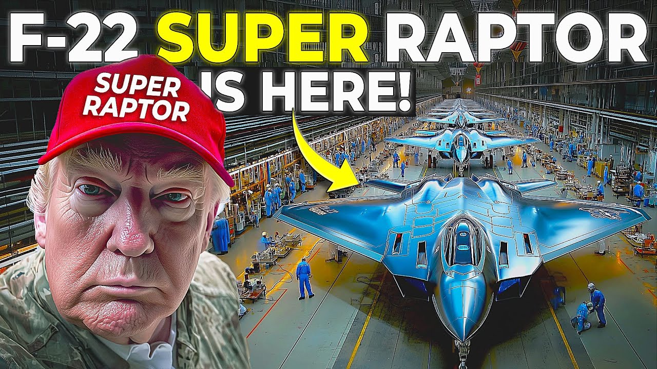F-22 SUPER RAPTOR is HERE: Lockheed Martin’s NGAD F-22 Raptor