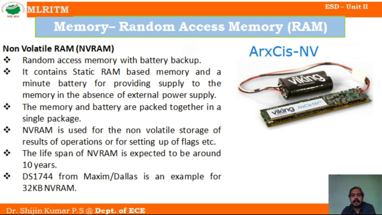 ESD UNIT 2 LECTURE 3_Random Access Memory
