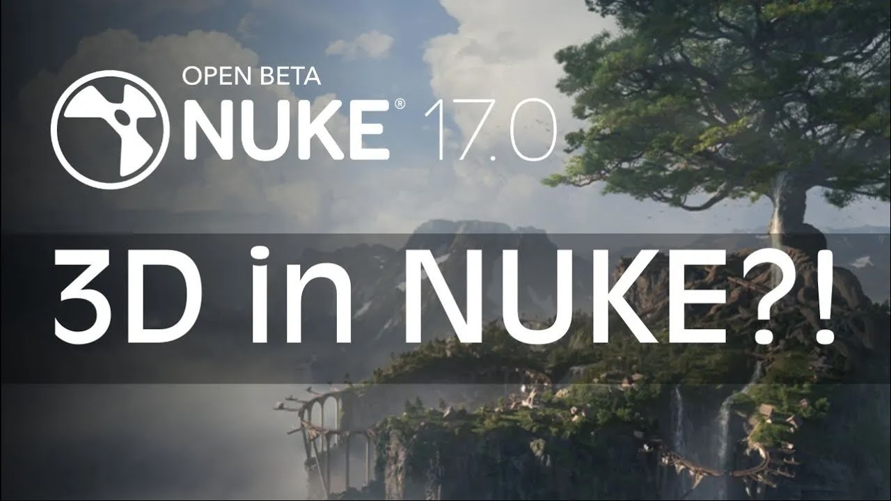 Nuke 17.0 is Released with Gaussian Splatting