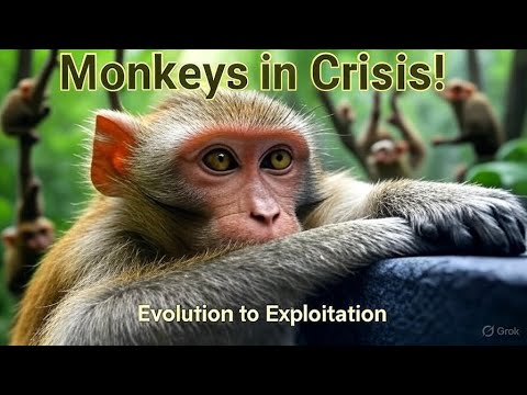 🐒Monkeys Like Us: A Moving Tale of Rhesus Macaques and Humanity’s Mirror #animals #monkey