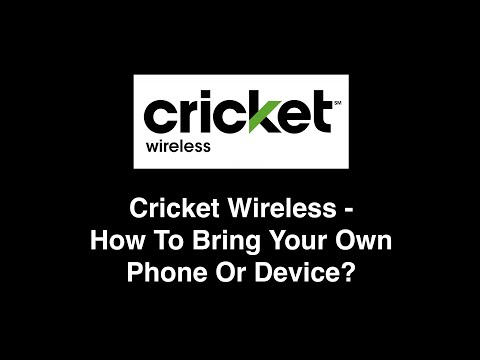 Cricket Wireless Bring Your Own Phone Or Device