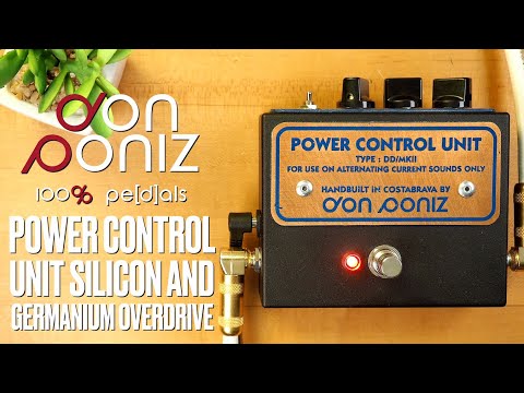 Don Poniz P.C.U. Power Control Unit Silicon & Germanium | Reverb