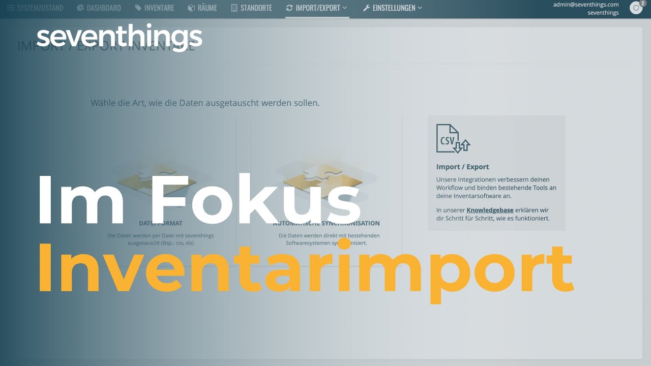 Quick tip: How to import assets to your inventory manager