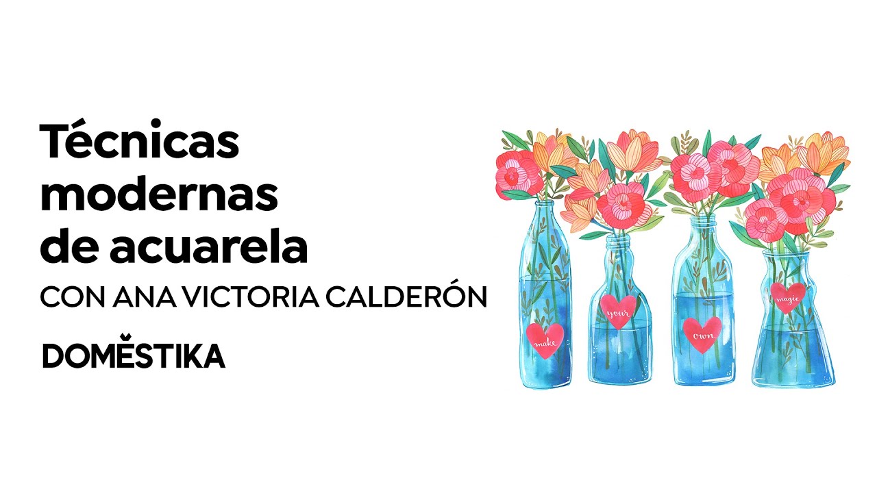 Técnicas modernas de Acuarela - Curso Online de Ana Victoria Calderón | Domestika