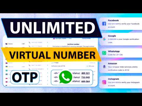 How to Get Unlimited SMS Verification Codes in 2025 | Free Virtual Numbers Guide