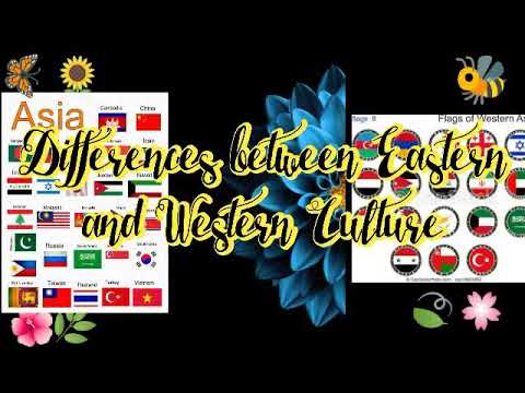western and eastern culture