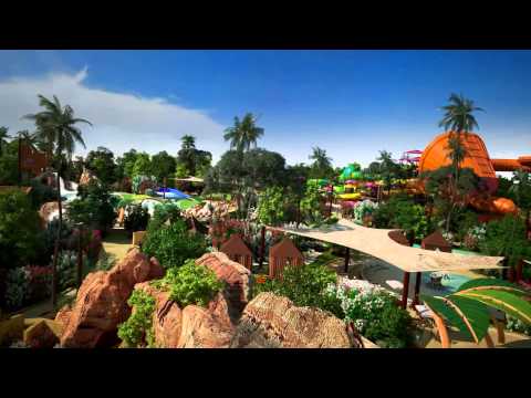 Amusement Logic sample video 3D simulation waterpark