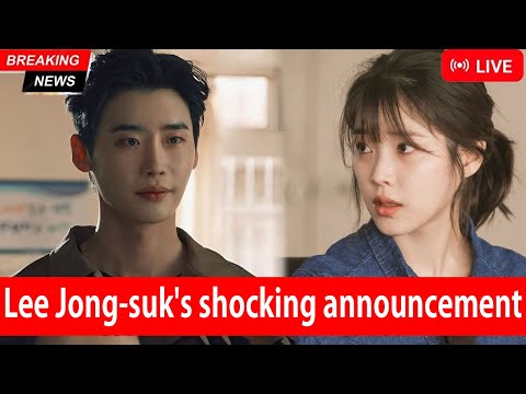 Weeks after marrying, Lee Jong-suk and IU shock the world with a surprise announcement!