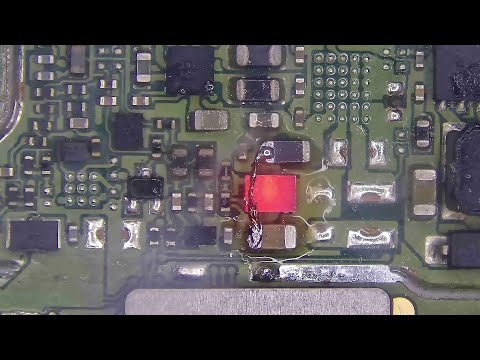 Mobile Repairing Video - Repairing Burned OVP IC to Fix Charging Issue