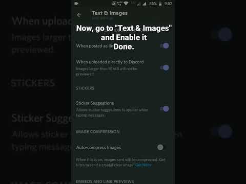 How to enable Auto-compress images in Discord #roduz #discord