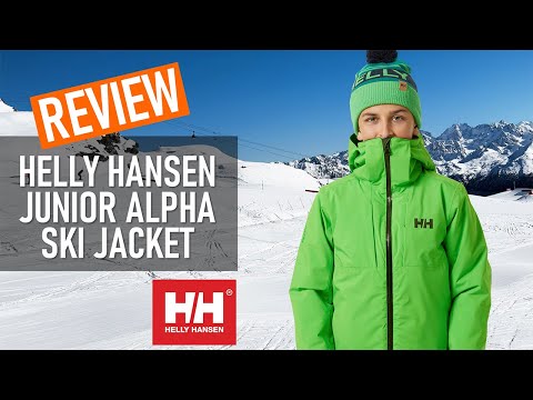 Review of the Helly Hansen Junior Alpha Ski Jacket
