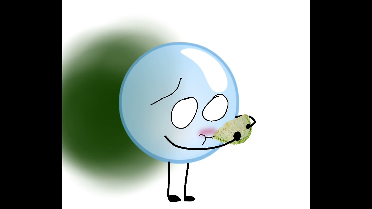 bubble from BFB eats cabbage and farts