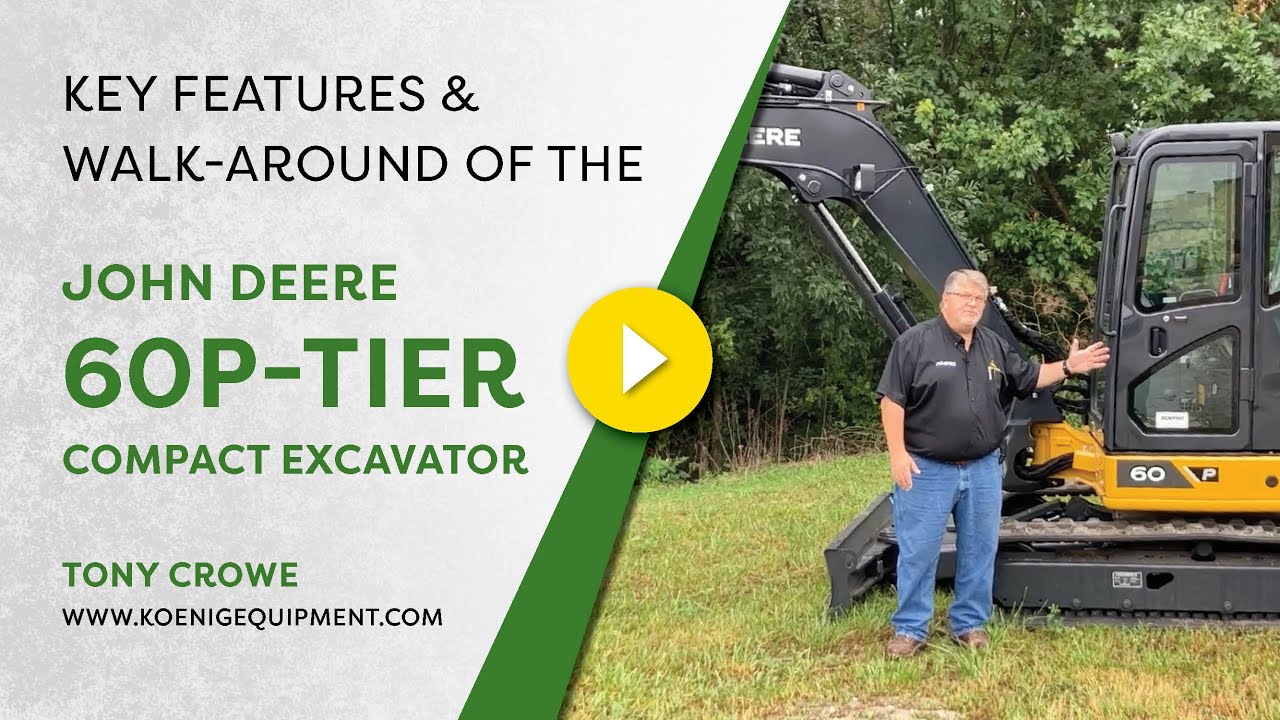 John Deere 60P Compact Excavator | Key Features & Walk-Around