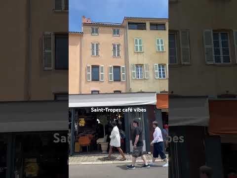 From morning coffee to sunset apéro, Saint-Tropez cafés never miss 🌅 #sainttropez #francetrip #shot