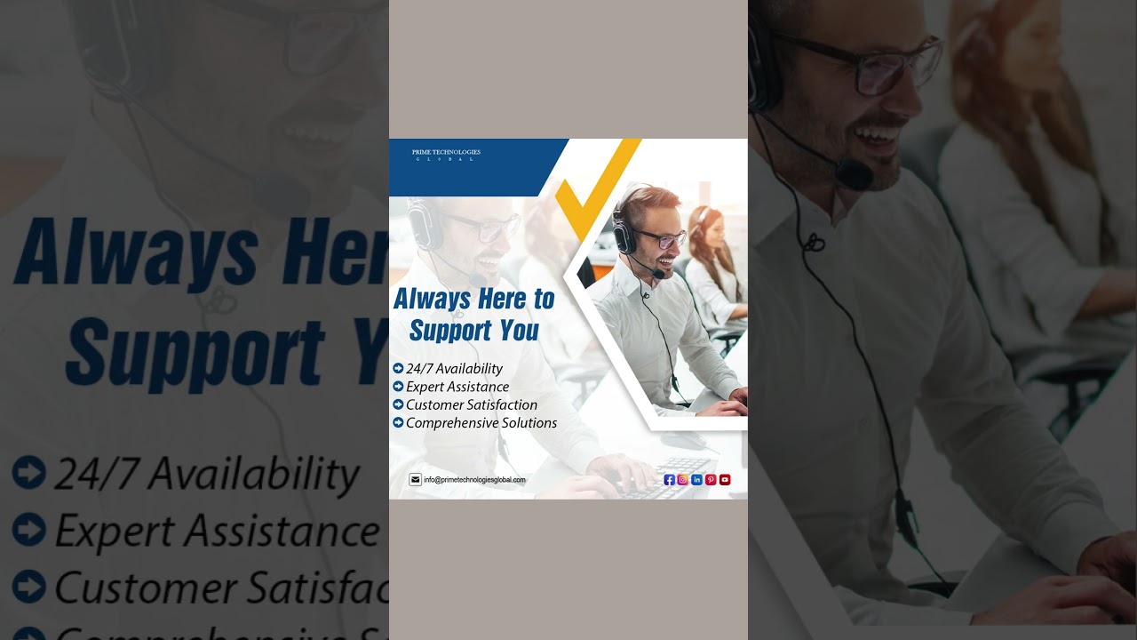 Always Here to Support You: Prime Technologies Global💻🕒