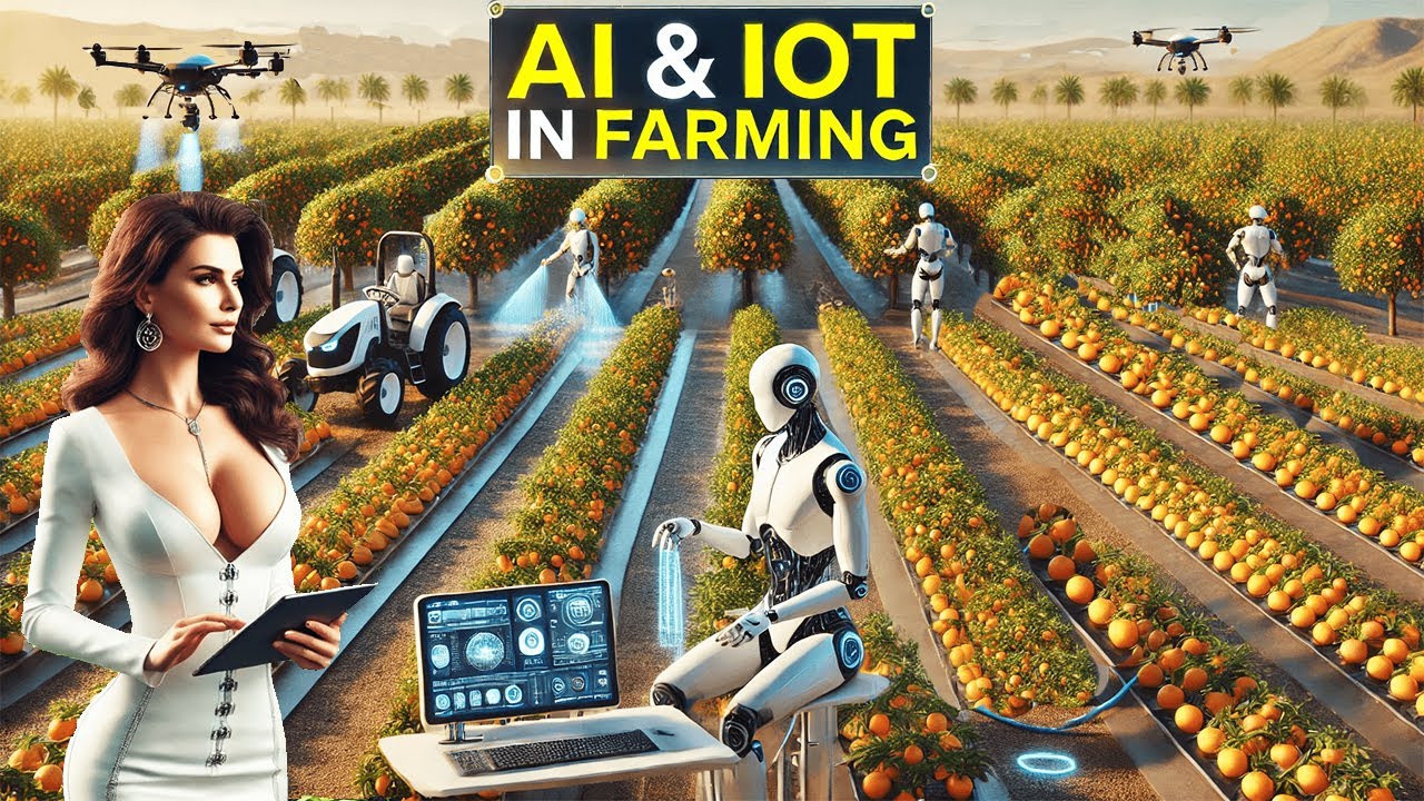 Impact Of  AI And IOT Technologies In Agriculture Farming | Smart Decision Taking Machines