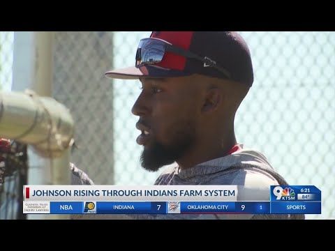 Johnson rising through Indians farm system
