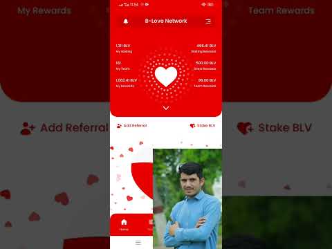 B Love Network update By Sir Umar Khan about withdraw and staking, staking and daily reward