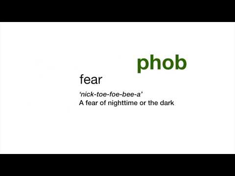 Word Roots Episode 8: 'Phob'