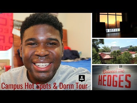 UGA College 101| Popular Spots on Campus and Dorm Tour