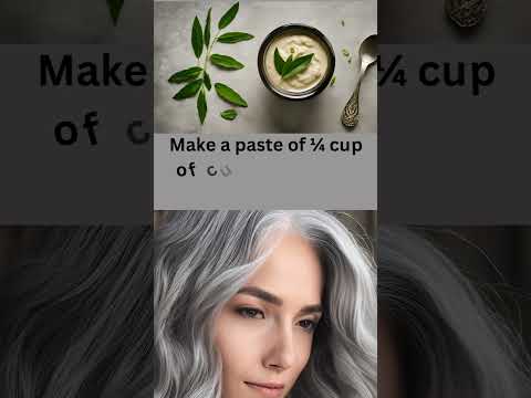 Say Goodbye to Premature Gray Hair! Effective Solution Inside!#goodnutrition #greyhair