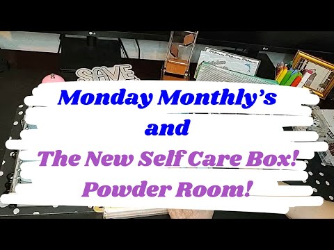 Cash Stuffing | Saving Challenges | Monday Monthly's and The New Self Care Box!