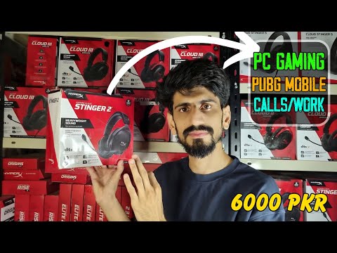 THE BEST HEADPHONES FOR PUBG MOBILE & PC GAMING - HYPERX CLOUD STINGER 2