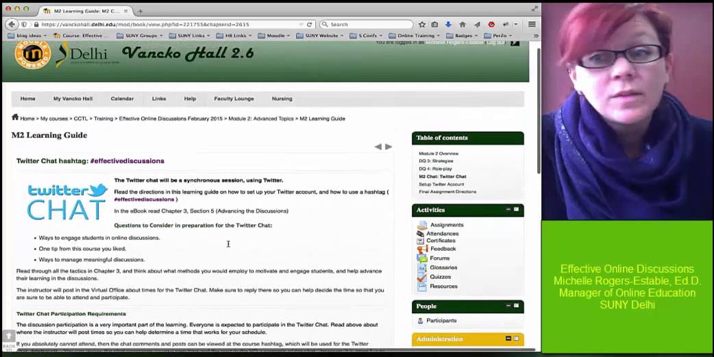 Introduction to Effective Online Discussions