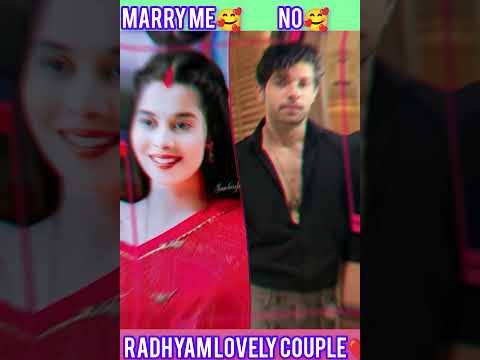 Radhyam lovely couple Beautiful video🥰#couple #lovely #radhyam #beautiful #radhika #navyashorts #123