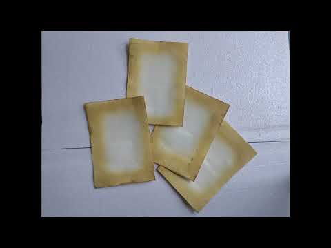 Handmade Paper with Fiber Content and Mottling - Silk screen printed ...