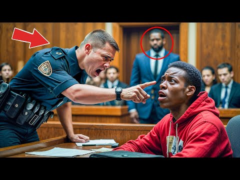 Racist Cop Slaps Black Teen in Court — Then His FBI Father Walks In and Stuns the Entire Courtroom