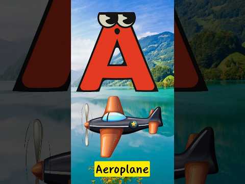 ABC Vehicle Song for Kids | A to Z Transport Phonics Song 🚁🚢 | Learn Vehicles Alphabet-Style #shorts
