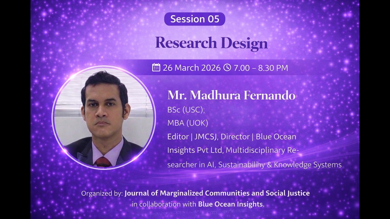 Research Methodology - Session 5 - Research Design