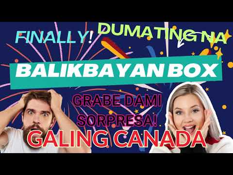 CANADIAN BALIKBAYAN BOX