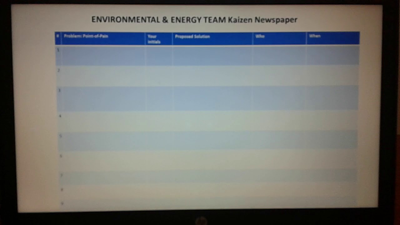 Kaizen Newspaper