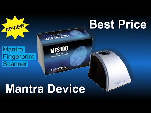 Mantra Fingerprint Scanner - Latest Price, Dealers & Retailers in India